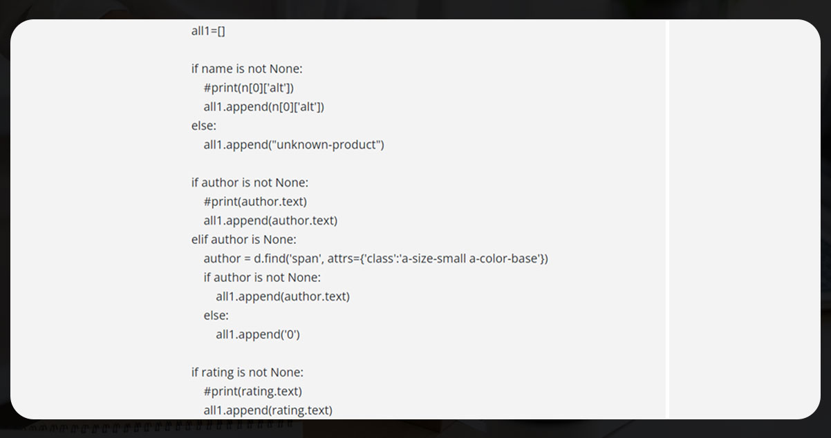 Scrape products GTIN numbers with iWeb Data Scraping.