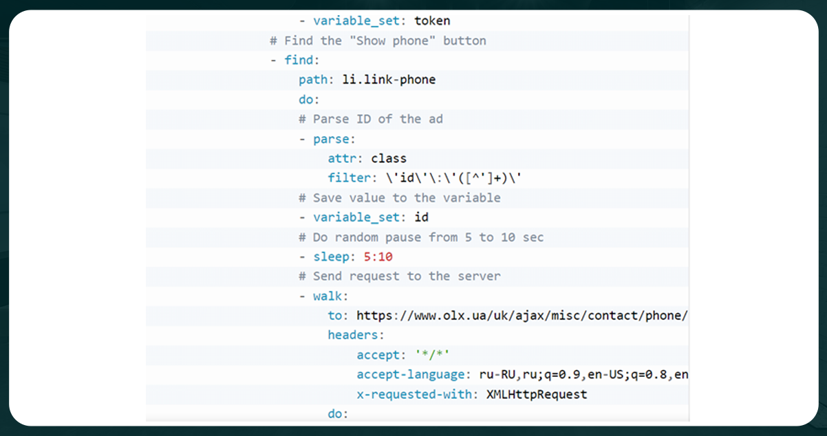 Web scraping of a popular classified site | with iWeb Data Scraping.