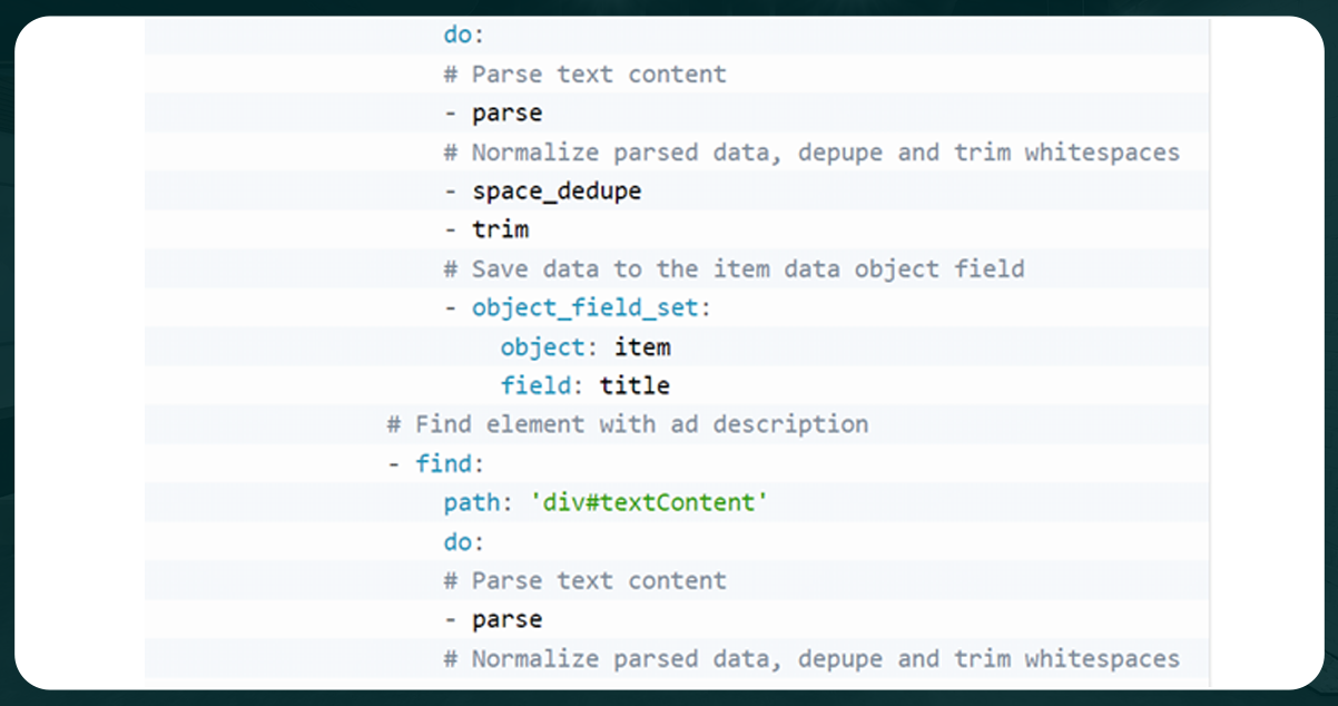 Web scraping of a popular classified site | with iWeb Data Scraping.