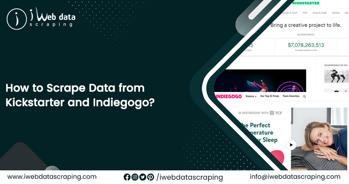 Data Scraping From Kickstarter And Indiegogo Using Iweb Data Scraping