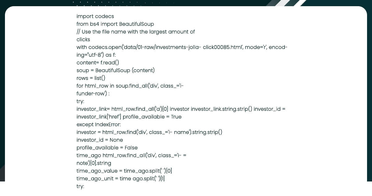 Data scraping from Kickstarter and Indiegogo using iWeb Data Scraping
