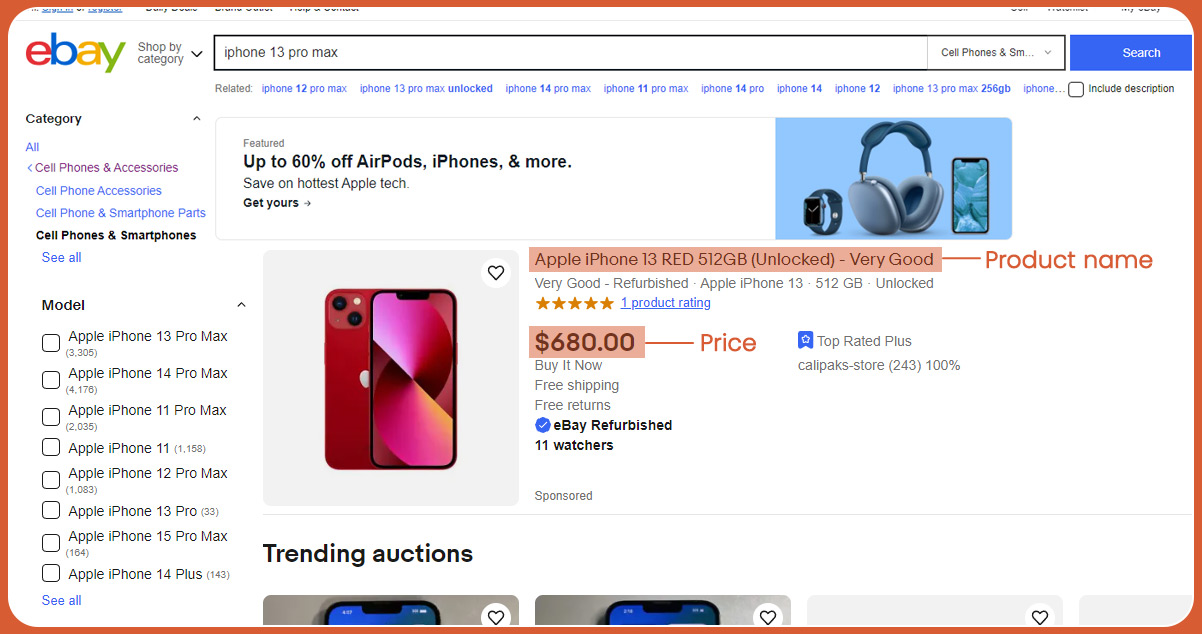How To Perform Ebay Web Scraping With Python And Lxml
