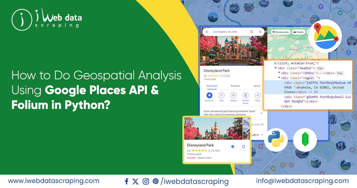How To Do Geospatial Analysis Using Google Places API & Folium In Python - TheOmniBuzz