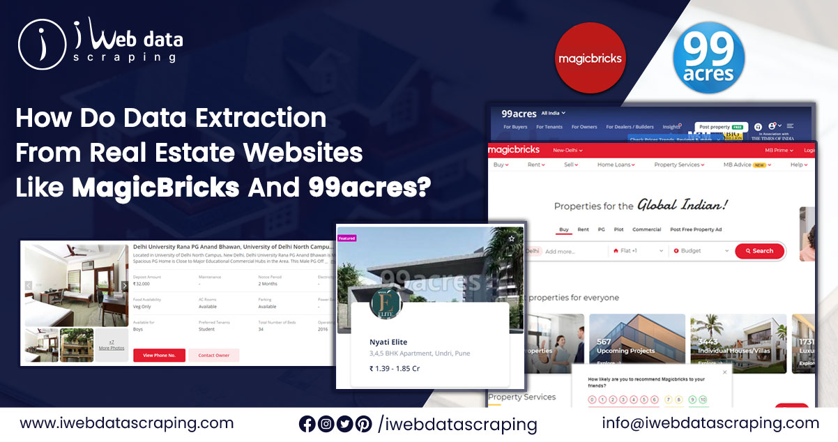 How Do Data Extraction from Real Estate Websites like MagicBricks and ...