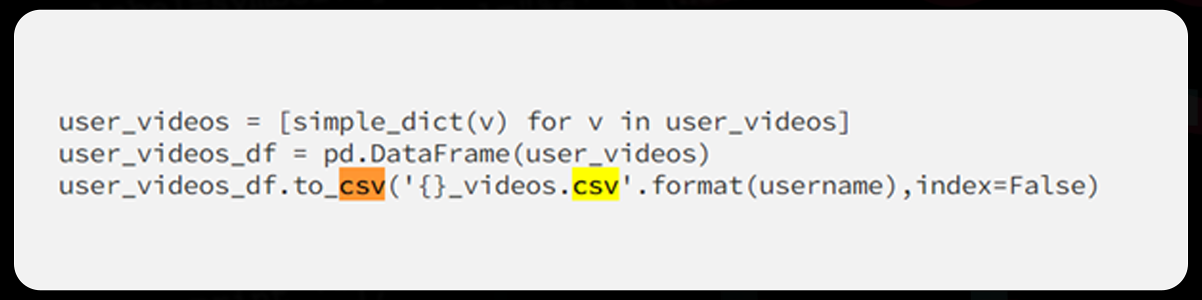 Scrape TikTok videos and music with iWeb Data Scraping.
