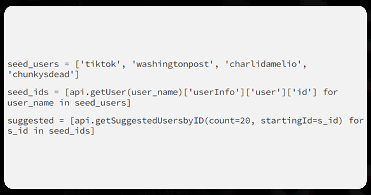 Scrape TikTok videos and music with iWeb Data Scraping.