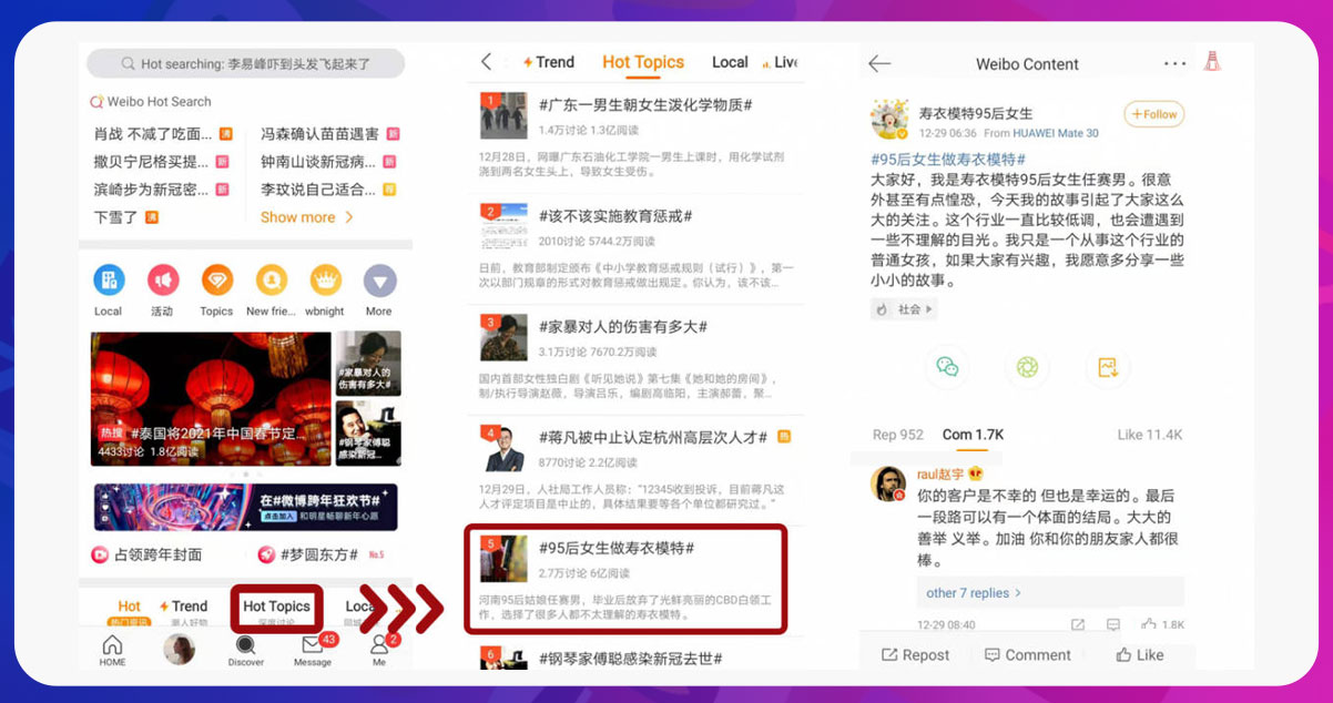 How to Perform Web Scraping from Sina Weibo and other Chinese Social Media?