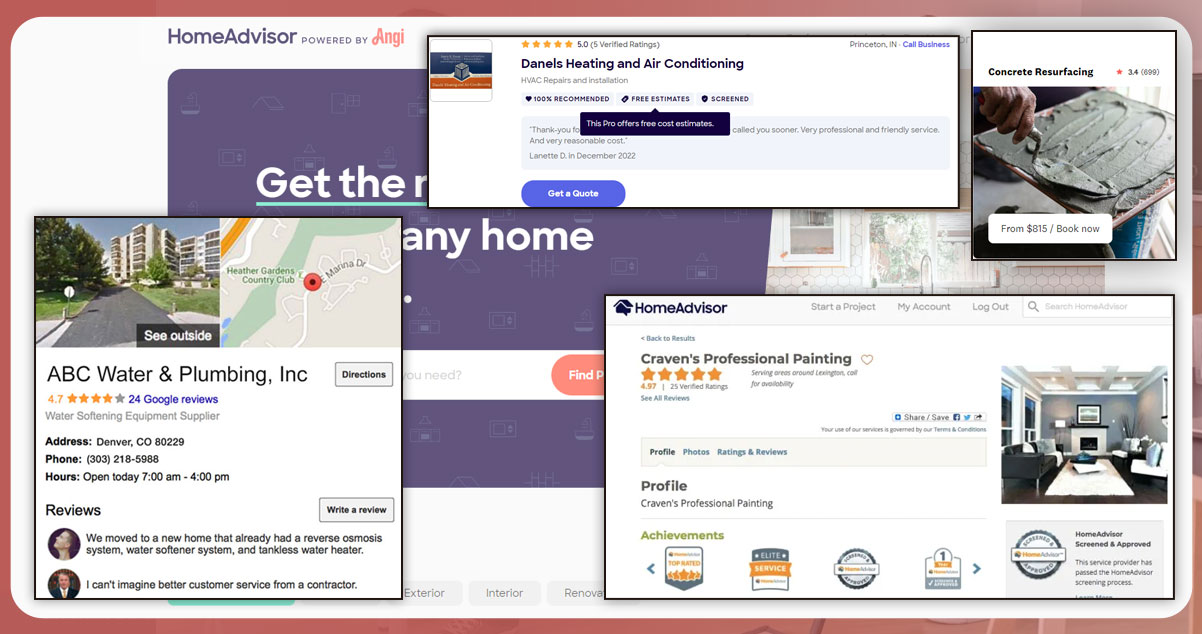 How to Scrape Data from HomeAdvisor and Angie’s List?