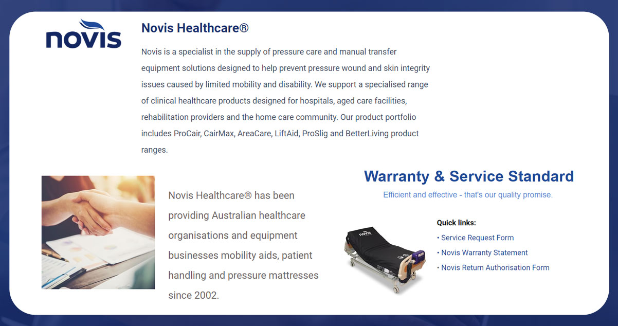 How to Scrape Data from Novis Healthcare Website?