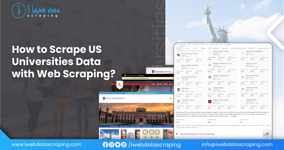 How to Scrape US Universities Data with Web Scraping?