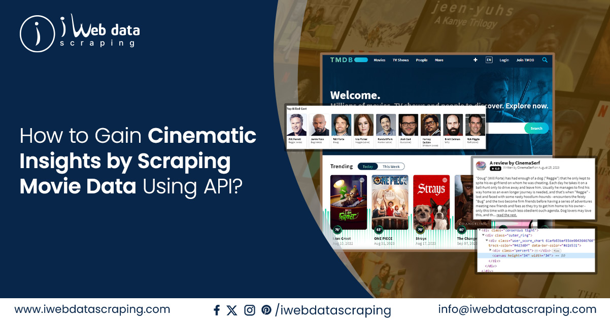 How to Gain Cinematic Insights by Scraping Movie Data Using API?