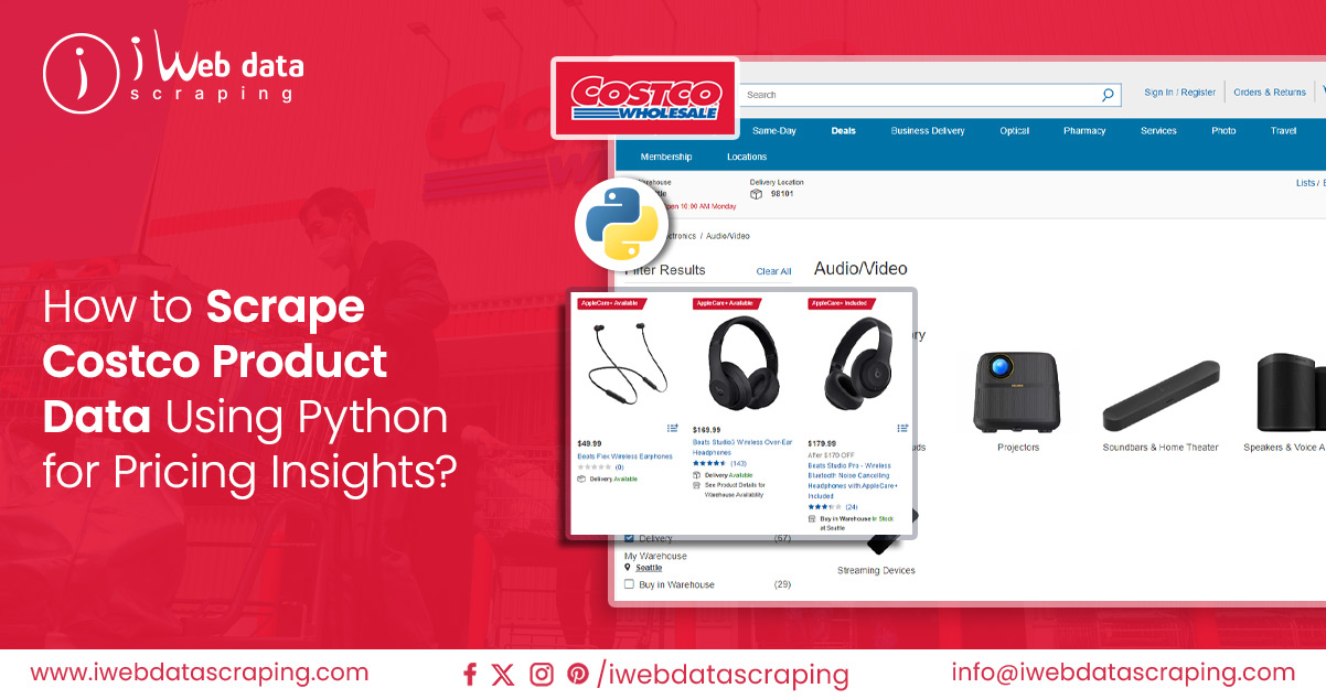 How to Scrape Costco Product Data Using Python for Pricing Insights?
