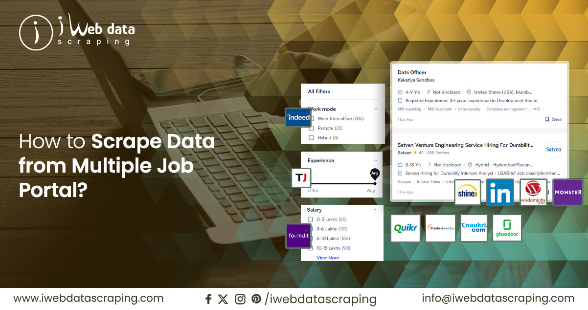 How to Scrape Data from Multiple Job Portal?