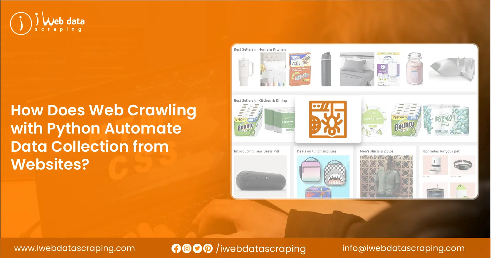How Python Web Crawling Automates Website Data Collection