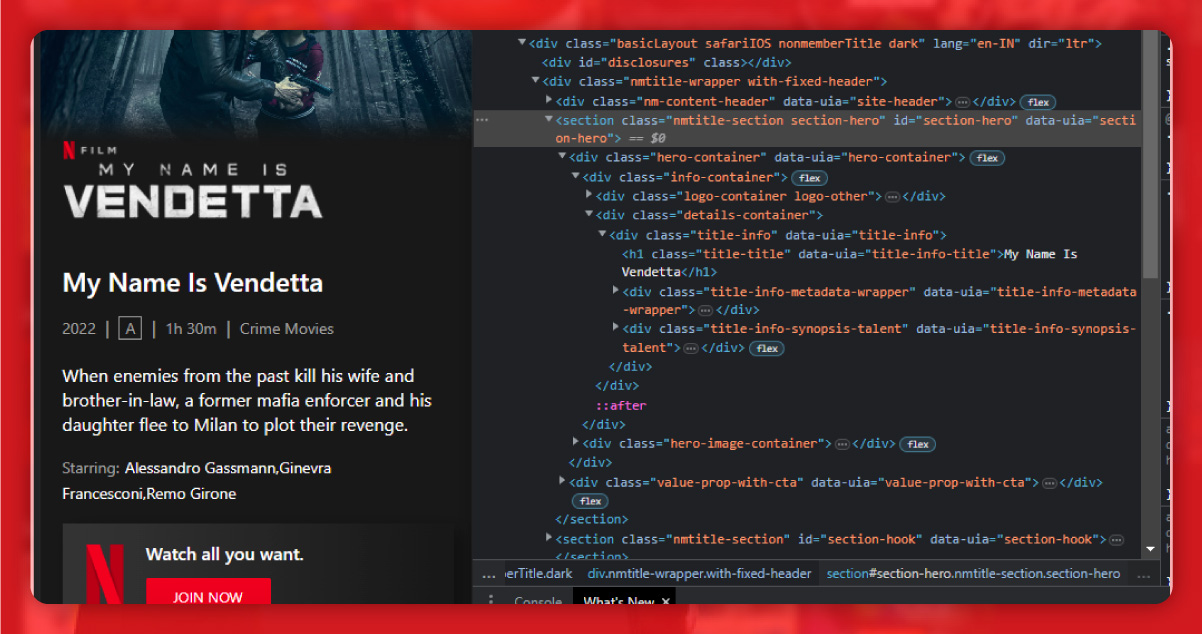 How to Perform Web Scraping of Netflix Data?