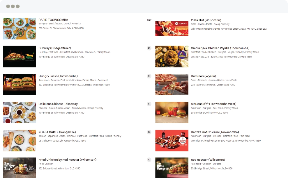 Food Delivery Data Scraping Services - Extract Food Menu Data