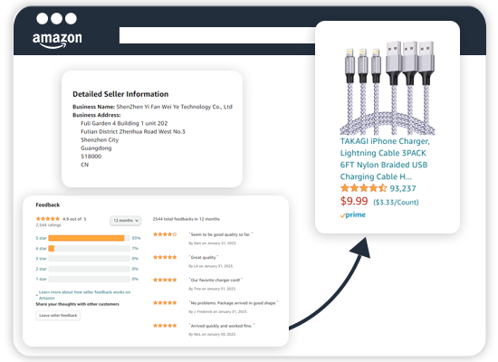 Scrape Amazon Seller Data - Amazon Seller Data Collection Services