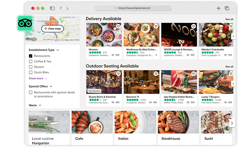 Scrape Restaurant Data from TripAdvisor - TripAdvisor Restaurant Data ...