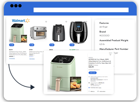 Scrape Walmart Seller Data - Walmart Seller Data Collection Services