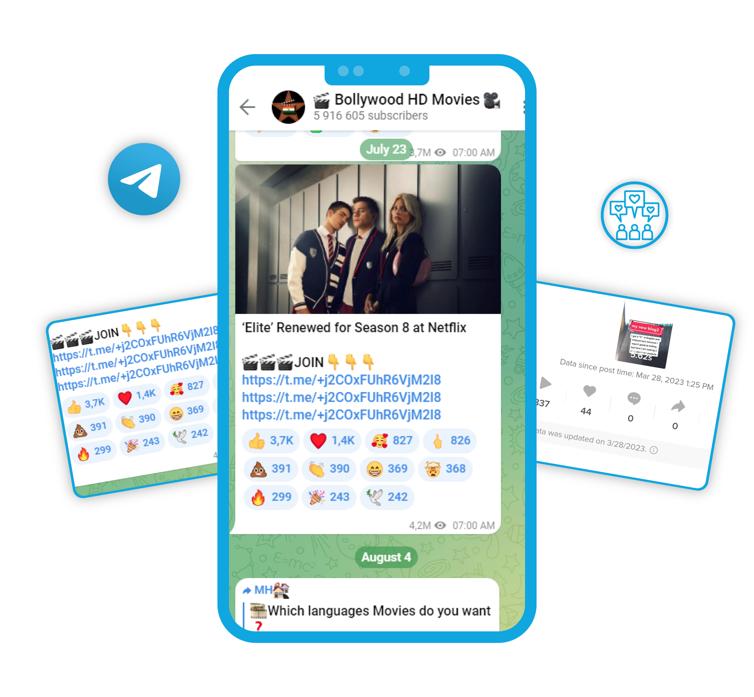 Telegram Data Scraping Services - Telegram Channel Data Collection Services