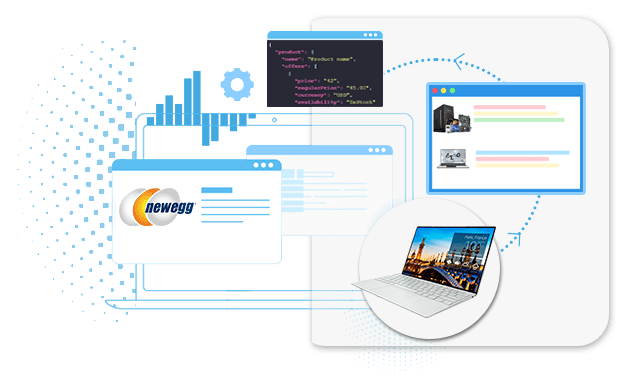 Newegg product data scraper - Newegg scraping tool