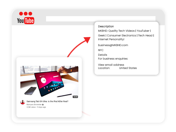 YouTube Video Data Scraping Services - YouTube Video Data Collection Services